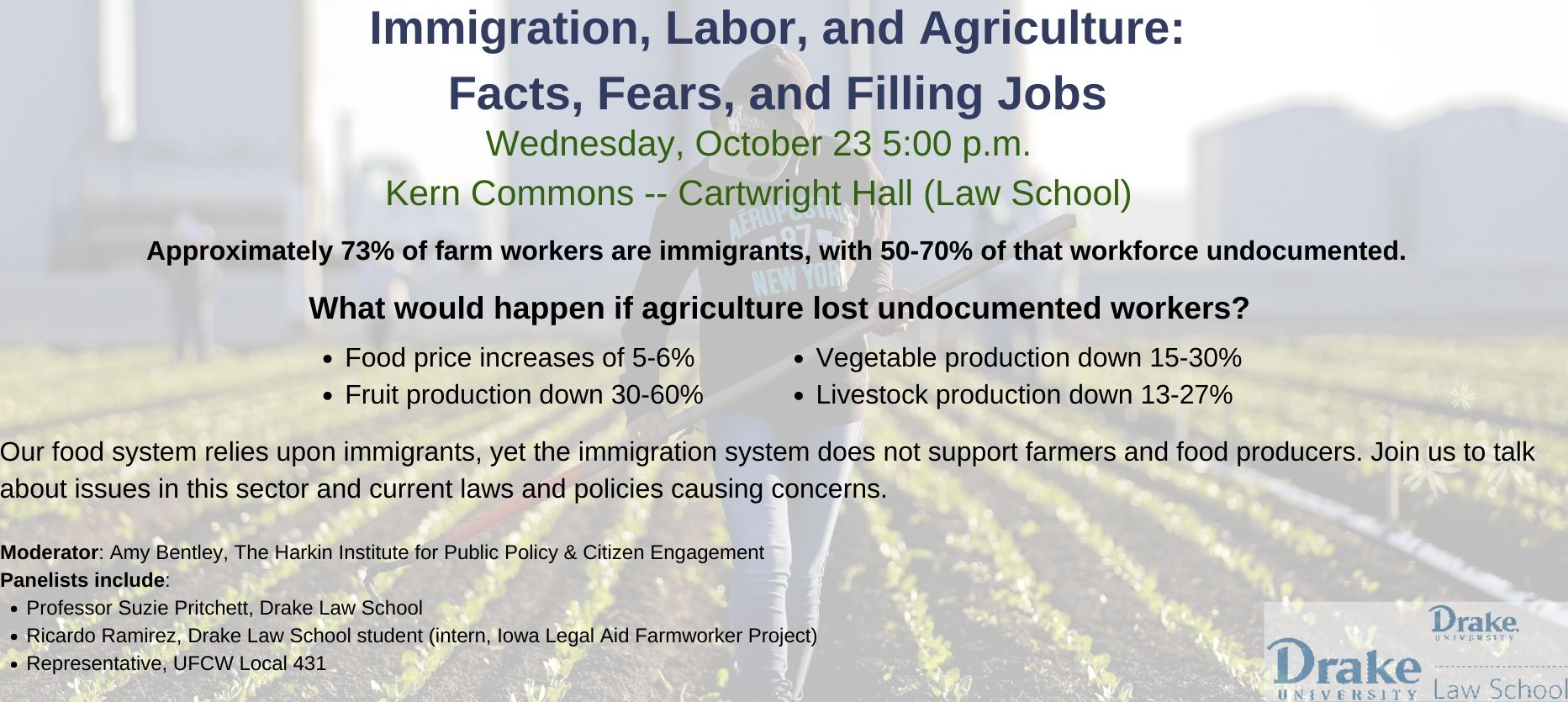 Past Conferences and Events – Drake University Agricultural Law Center